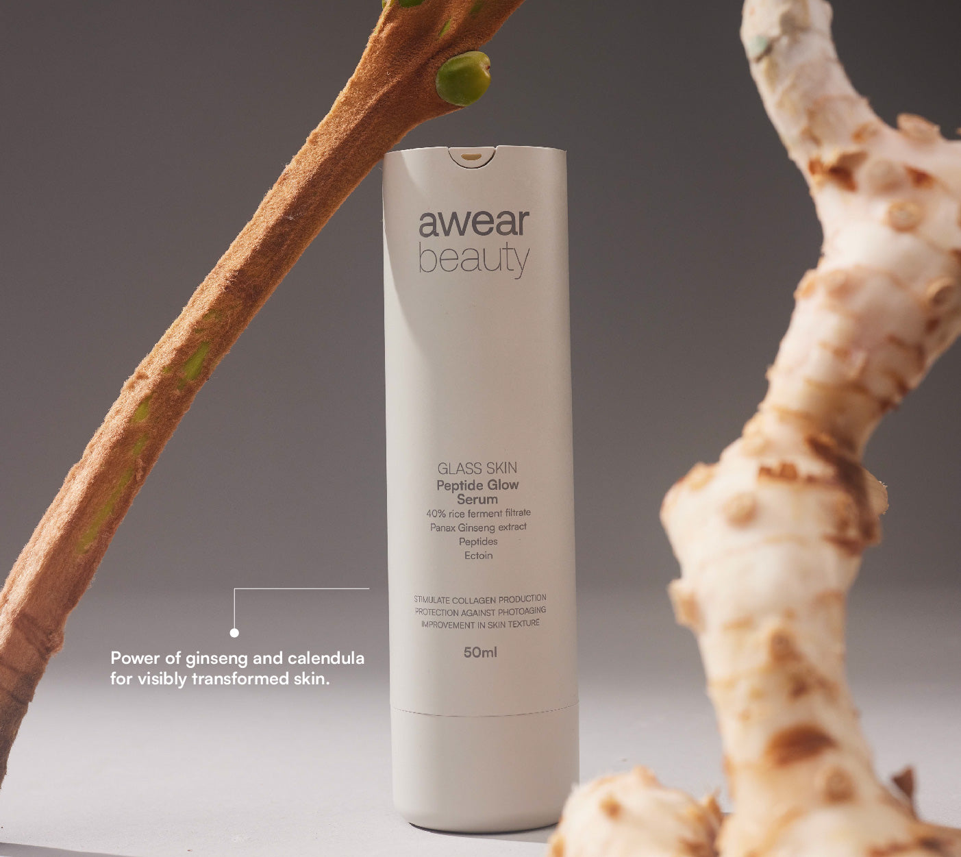 Peptide Glow Serum - Acne Solutions for Skin | Awear Beauty